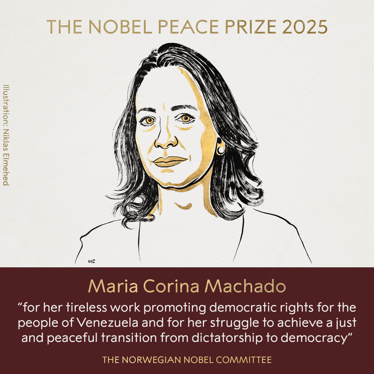 Nobel de la Paz a María Corina Machado , un espaldarazo a la principal ...
